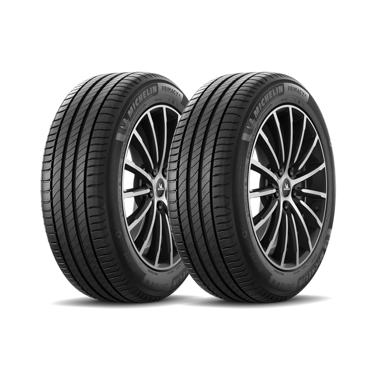 Paquete 2 llantas MICHELIN 195/55R16 PRIMACY 4+ 87H Michelin 87H H | Bodega Aurrera en línea
