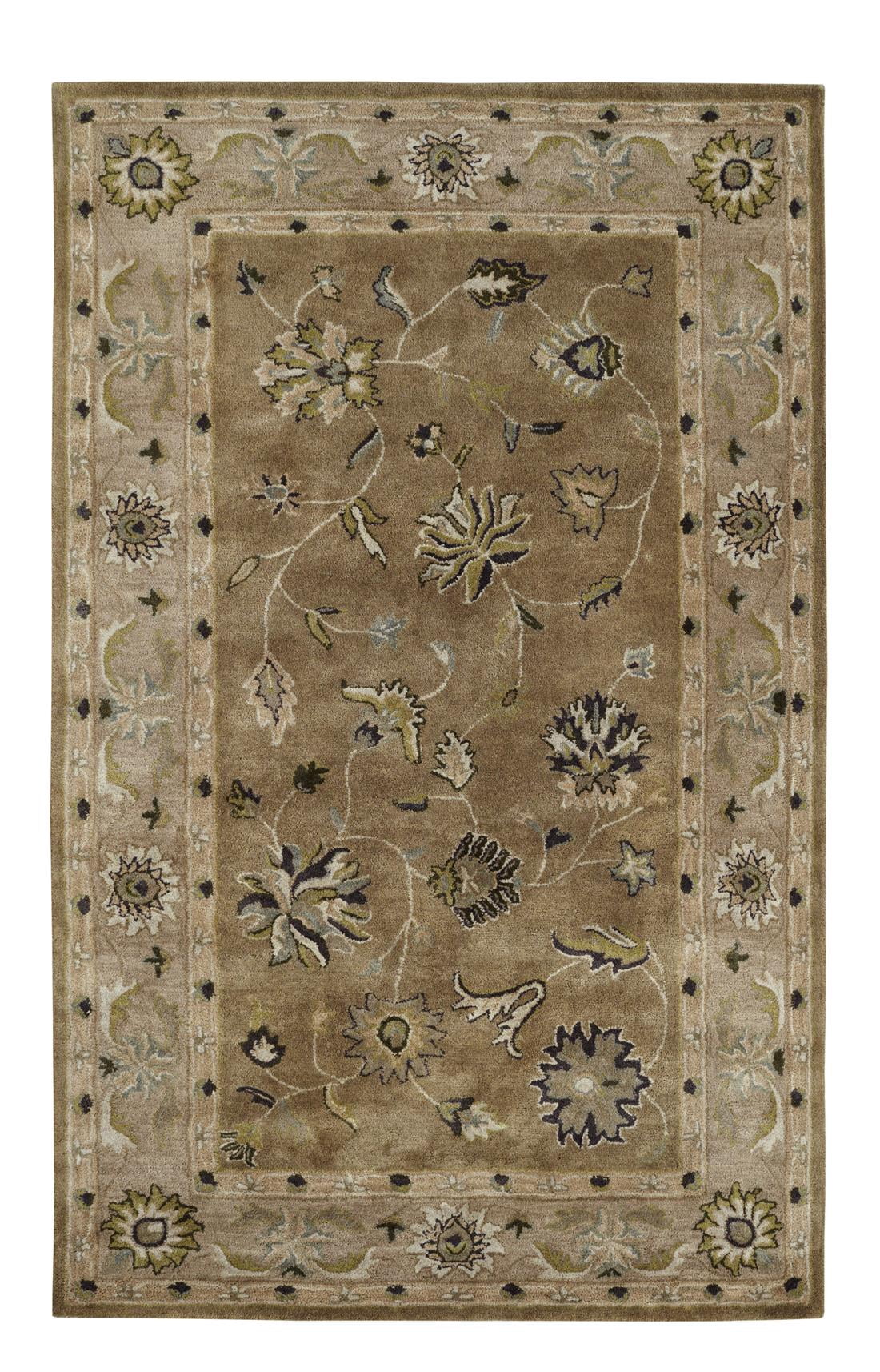Classic Crsma 4X6 1406-419 Lt Grey Rectangle Rug - Walmart.com