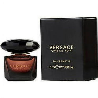 Versace Crystal Noir Mini EDT Perfume Toilette Spray for Women .17 oz ...