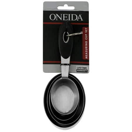 Oneida® Stainless Steel 4pc Measuring Cup Set - Walmart.com - Walmart.com