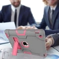 Dteck iPad 2 3 4 Case, Rugged Shockproof Kickstand Protective Cover ...