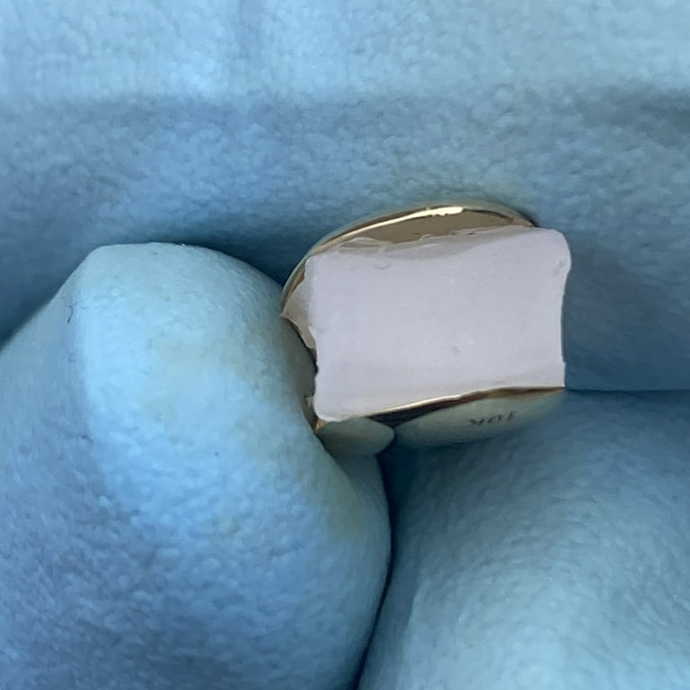 White Gold Teeth Caps