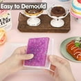 18 Pcs Coaster Resin Molds Silicone,Coaster Molds with Round Square ...