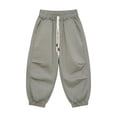 CONZONE Kids Boys Workout Pants Silk Running Gym Pants For Child ...