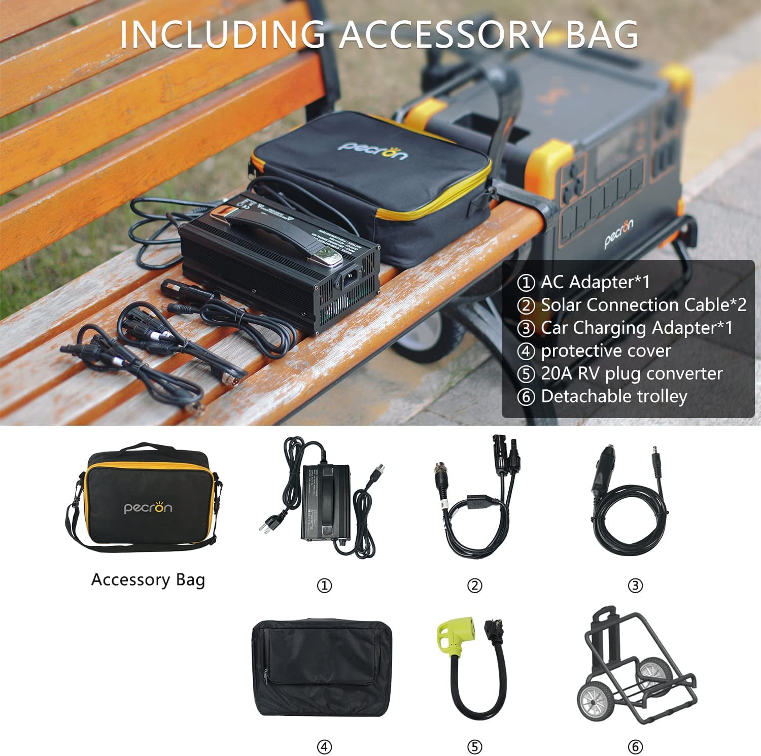Buy pecron E3000 Portable Power Station 2000W/3108Wh Solar Generator ...
