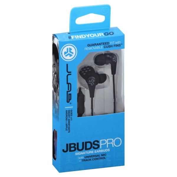 Jbuds PRO Premium Metal Earbuds - Titanium - Walmart.com - Walmart.com
