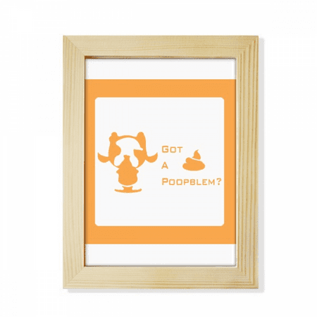 Fierce Boston Terrier Poop Problem Desktop Adorn Photo Frame Display ...