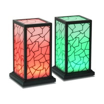 Filimin Set of 2 Friendship Lamps - Classic Design with Colored ...