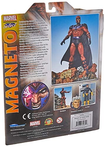 Diamond Select Toys Marvel Select: figura de acción magneto, 7 pulgadas ...