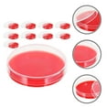 10pcs Infusion Agar Plates Blood Agar Culture Medium Laboratory ...