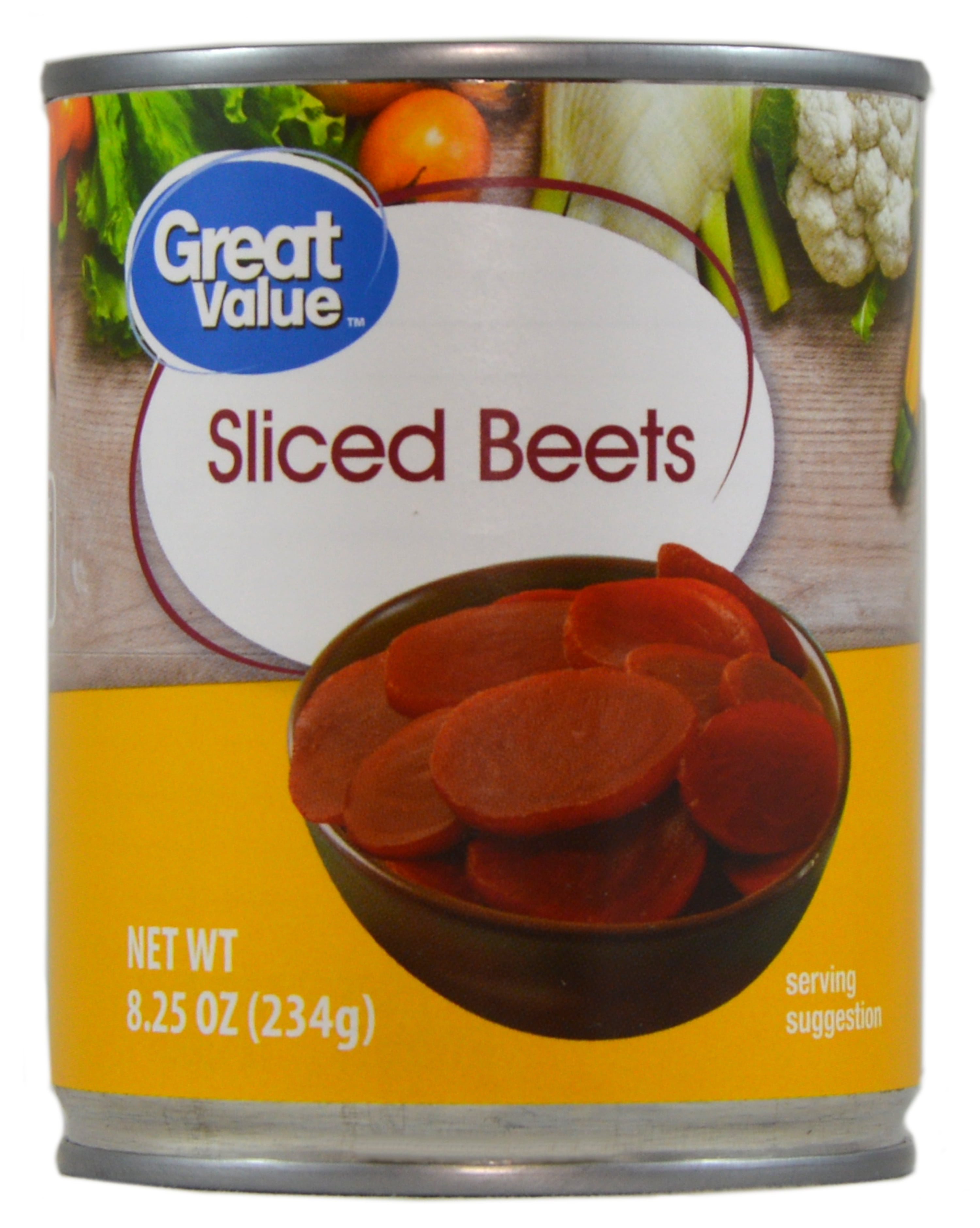 Great Value Canned Sliced Beets, 8.25 oz - Walmart.com
