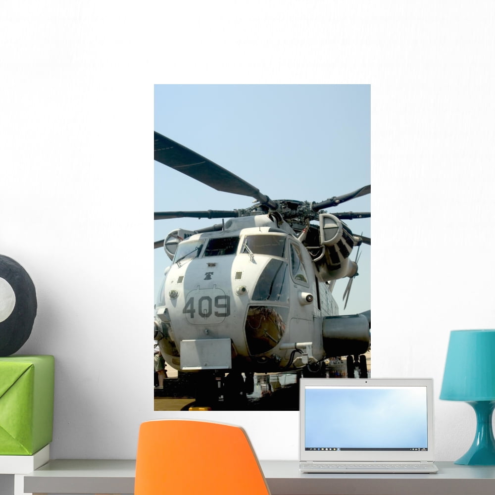 Sikorsky Ch-53 Sea Stallion Wall Mural Decal Sticker, Wallmonkeys Peel ...