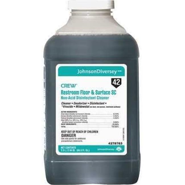 Diversey 4278763 2.5 litre J-Fill Crew RR Floor & Surface Cleaner ...