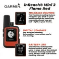 Garmin inReach Mini 2 Satellite Communicator Flame Red Hand-Held with ...