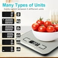 KKFEN-Kitchen Food-Scale Digital Grams-Ounces Kitchen-Scale Baking ...