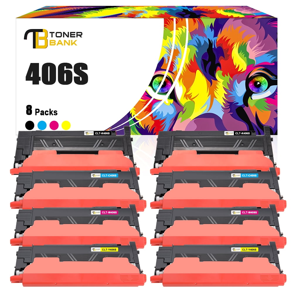 Toner Bank Compatible Toner Cartridge Replacement for Samsung 406S CLT ...