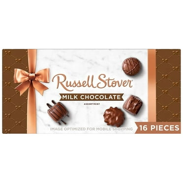 Russell Stover Dark Chocolate Roman Nougats Candy, 16 oz Bulk Bag ...