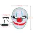 Gamexcel Halloween LED Mask, Purge Masks with EL Wires, Light Up ...