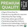 FGO Green Tea, Organic, Eco-Conscious Tea Bags (20 Count) - Walmart.com