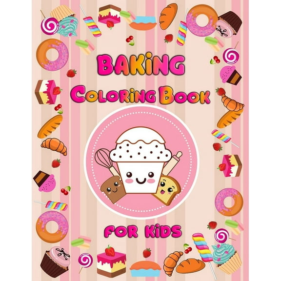 Rainbow Cake Publishing: SWEET CUPCAKES Fun And Easy Coloring Book ...