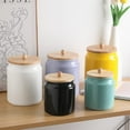 SWEEJAR Ceramic Kitchen Canisters, 58 FLOZ Porcelain Food Storage Jar ...