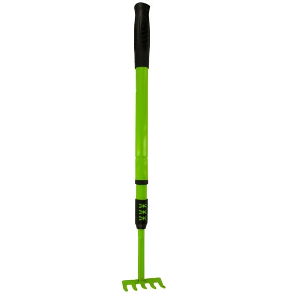 Metal Garden Rake with Extendable Handle - Walmart.com