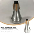Aluminium Straight Trumpets Mute Jazz Instrument Mute for Practice ...