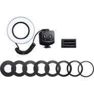 AmScope 60-LED Microscope Ring Light Illuminator with Adapter and ...