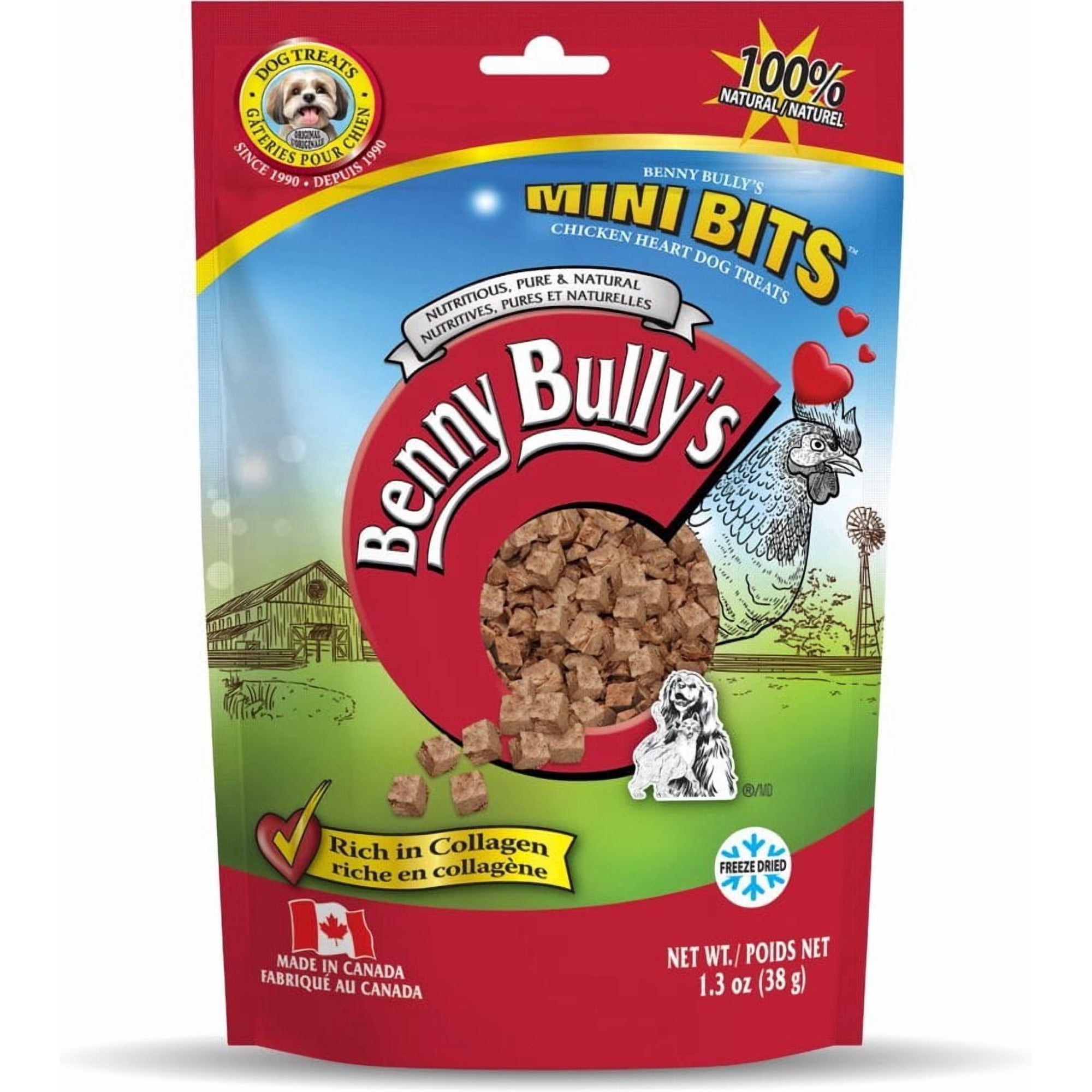 Click here for Benny Bullys Pack Of 4 - Benny Bullys Chicken Hear... prices