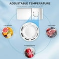 Antarctic Star Compact Refrigerator Mini Fridge with Freezer, Single ...