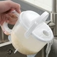 Gosuguu Hands-Free Rice Washing Sieve with Drainage Bowl for Rice ...