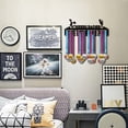 1 Set Fashion Iron Medal Hanger Holder Display Wall Rack with Screws ...