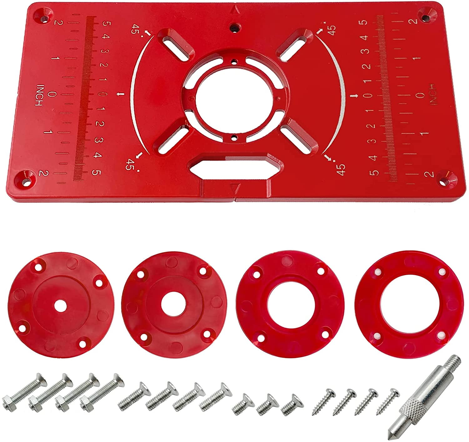 Router Table Insert Plate Table Aluminium Insert Plate Router Trimmer ...