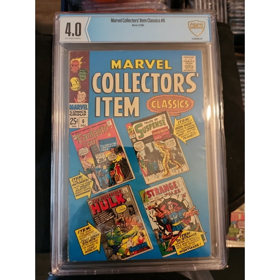 Marvel Collectors' Item Classics #6 - CBCS 4 Comic Book - Walmart.com