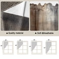 Abstract Brown Mottled Paint Swag Curtain Valance for Small Windows ...