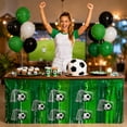 Darzheoy Football Themed Tassel Curtains, Soccer Themed Party Foil ...