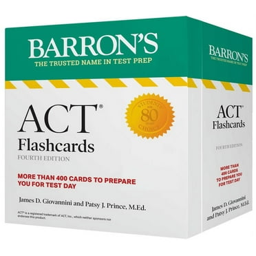 Pre-Owned Barron's AP Prep: AP Chemistry Flashcards, Fourth Edition: Up ...