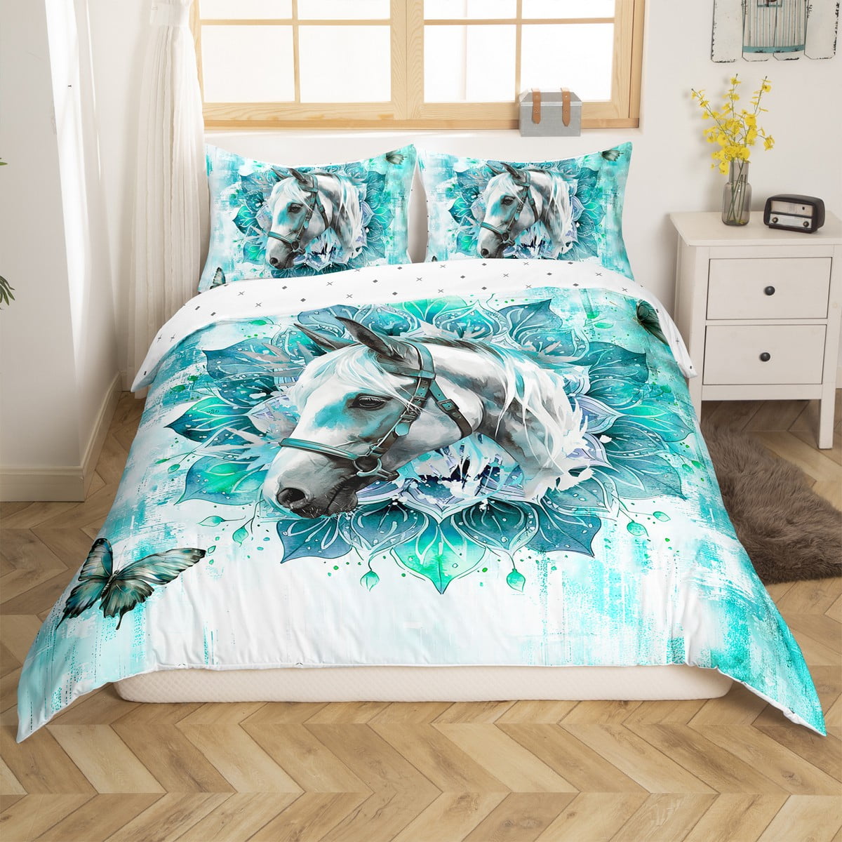 Click here for Yst Safari Horse Twin Bedding Sets For Kids Boys G... prices