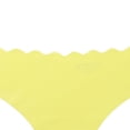 BRGZLK Women's Seamless Briefs Scalloped Edge Novel Heart Cut-Out Low ...