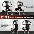 Syedee Chest Fly and Reverse Delt Machine, 400 LBS Upper Body Specialty ...