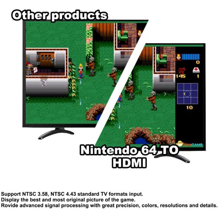 N64 to HDMI Converter Converts N64 Game Console Video Signal to HDMI ...