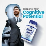 Mind Vault Supplement Capsules – MindVault Natural Blend Memory Focus Pills, 5 Pack, 300 ...