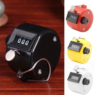 Manual Counter Mechanically Jump Quick Reaction Portable 4 Digit Number ...