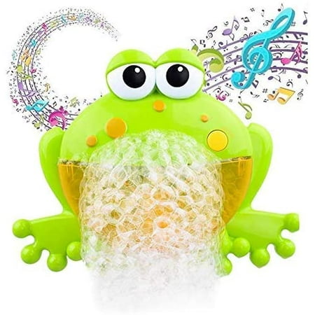 Kids Bath Bubble Machine, 12 Nursery Rhymes Frog Bubble Machine For ...
