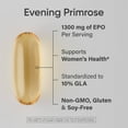 Sports Research Cold-Pressed Evening Primrose Oil 1300mg Capsules, 30 ...