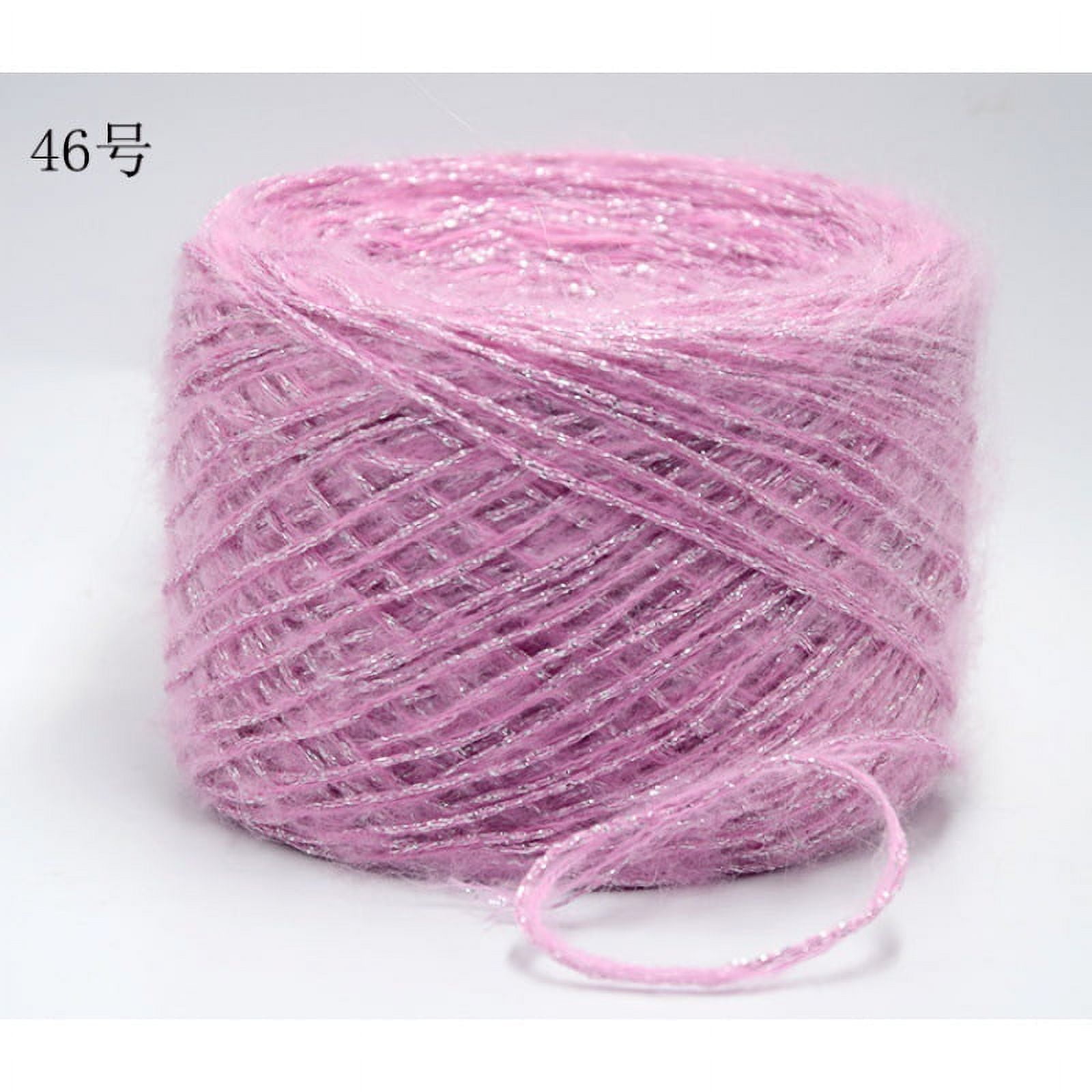 Granjero Gordo Hilo suave y brillante de 50 g - Hilo multicolor para ...