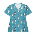 Binienty Scrub Tops with Pockets for Women, Soft Stretch, Easy Care V ...