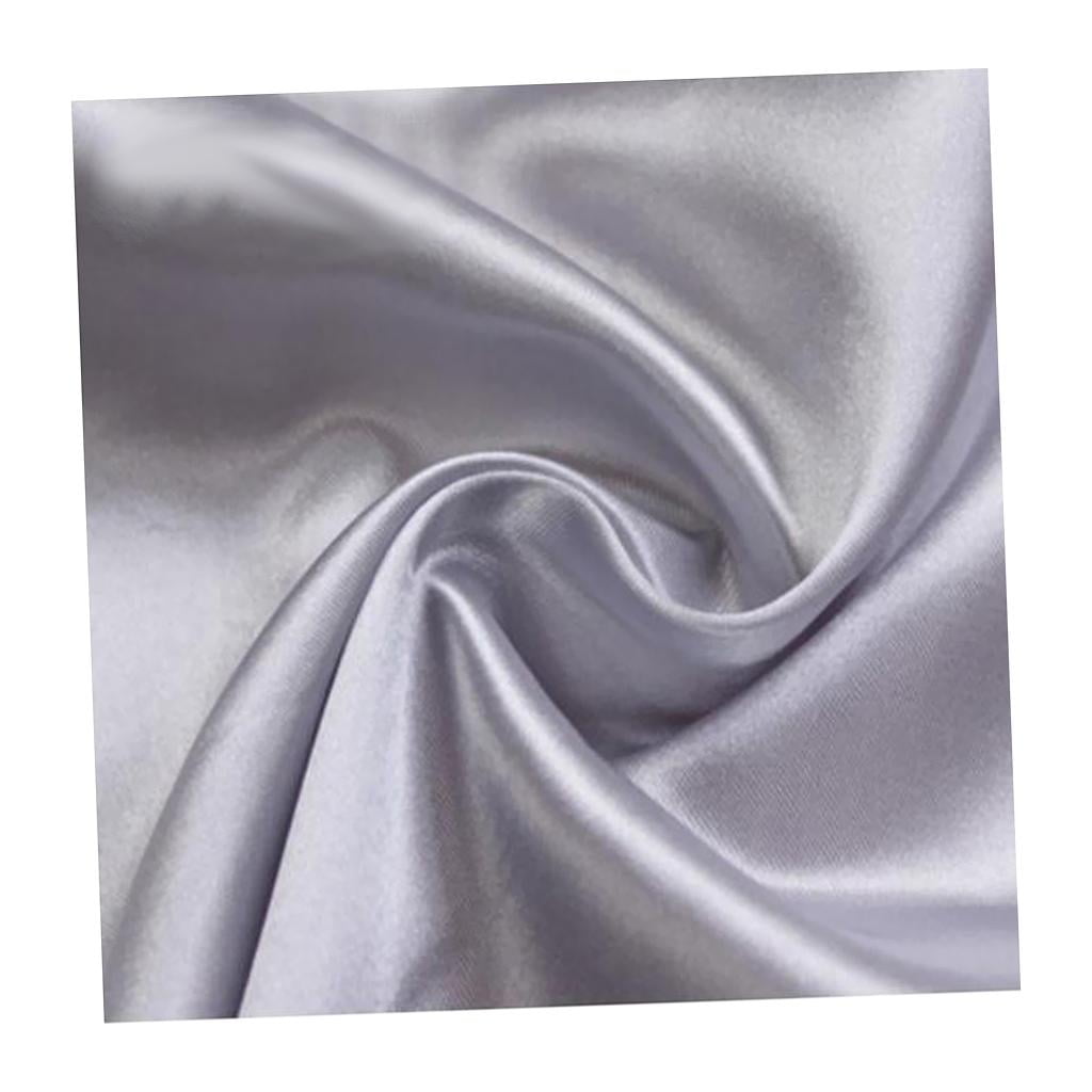 Click here for Shangren Grey Polyester Silky Satin Fabric Lining... prices