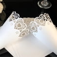 Vjnyvs 50pcs Wedding Confetti Cone Love Heart Hollow Candy Paper Cone ...