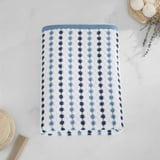 Mainstays Performance Bath Towels Blue Dot 54 x 30 inches 100% Cotton ...